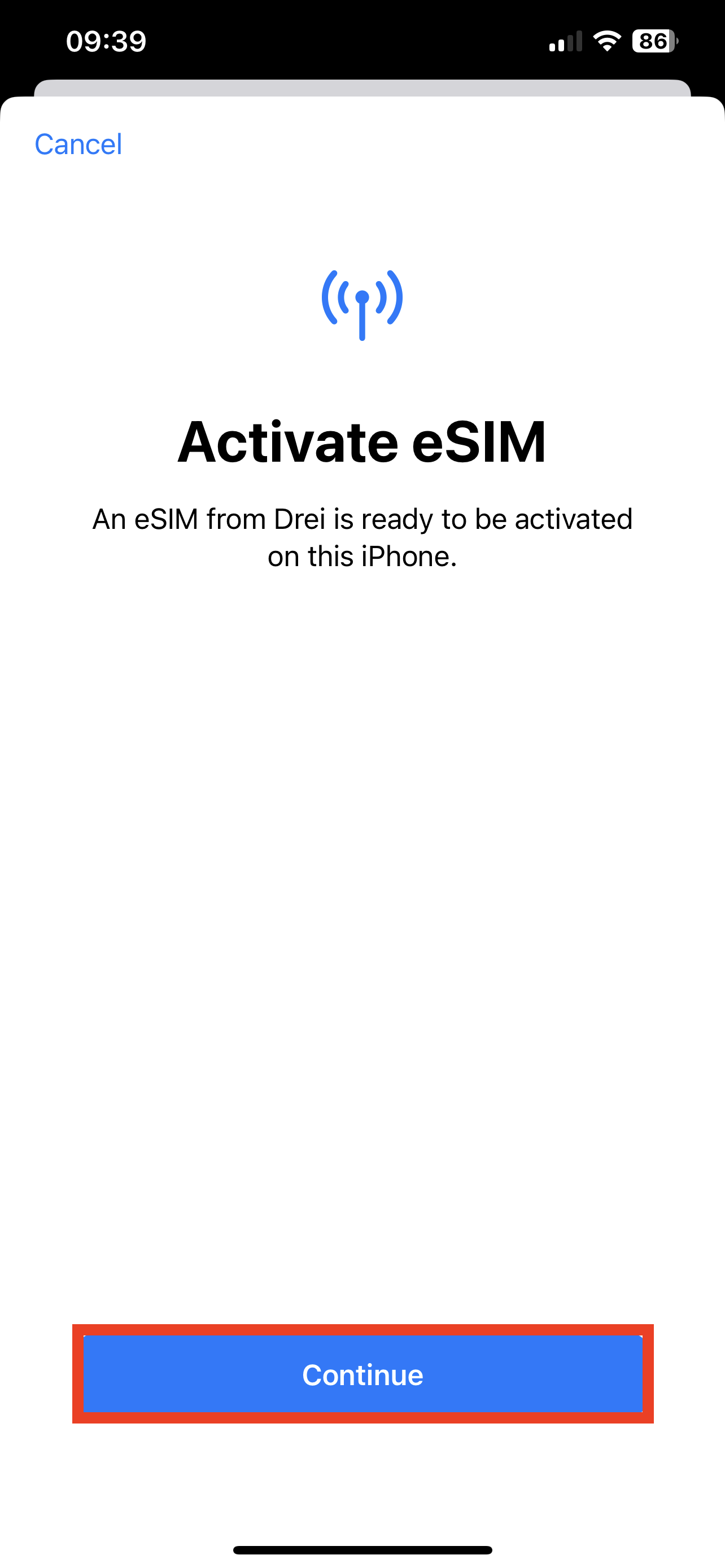 How to install an eSIM using a QR Code on Apple (iOS) Devices ...