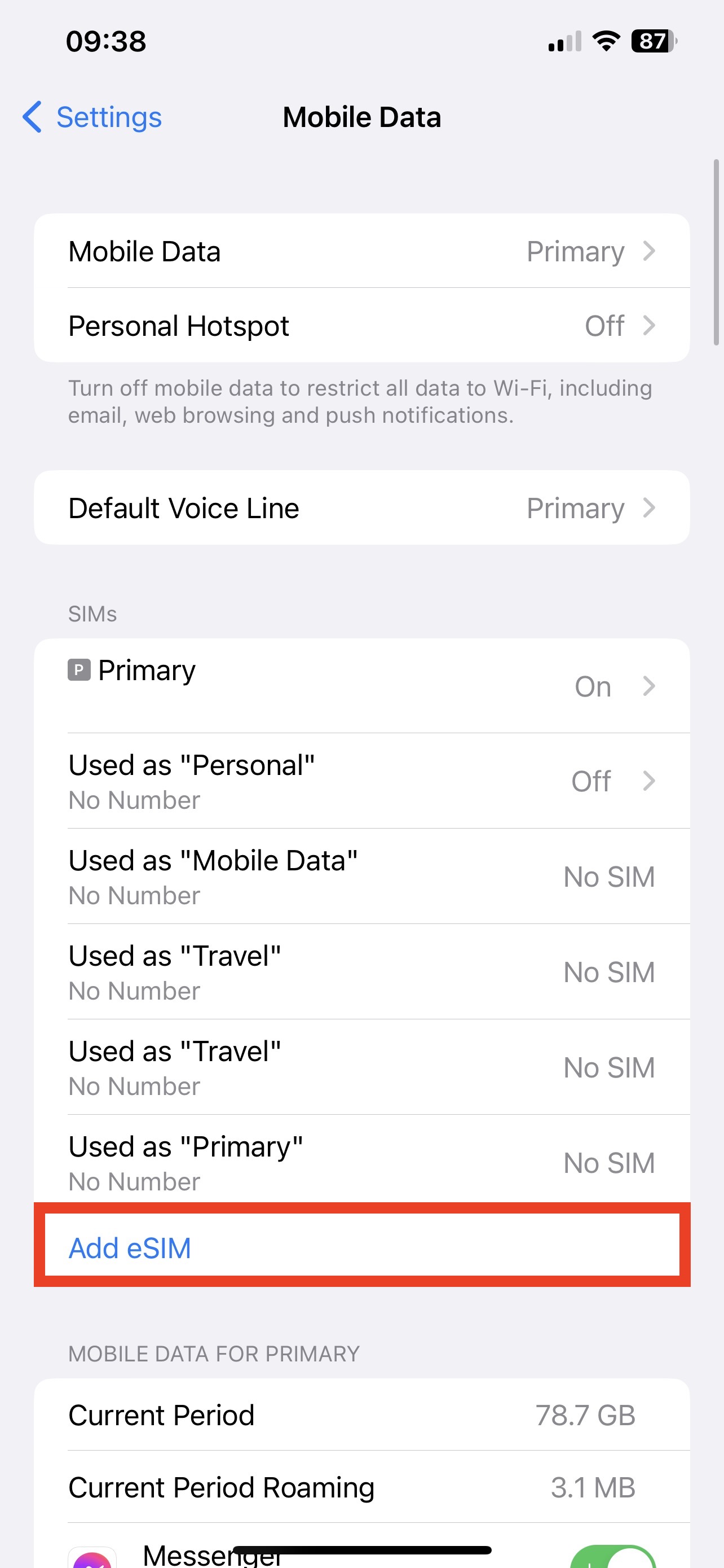 How to install an eSIM using a QR Code on Apple (iOS) Devices ...