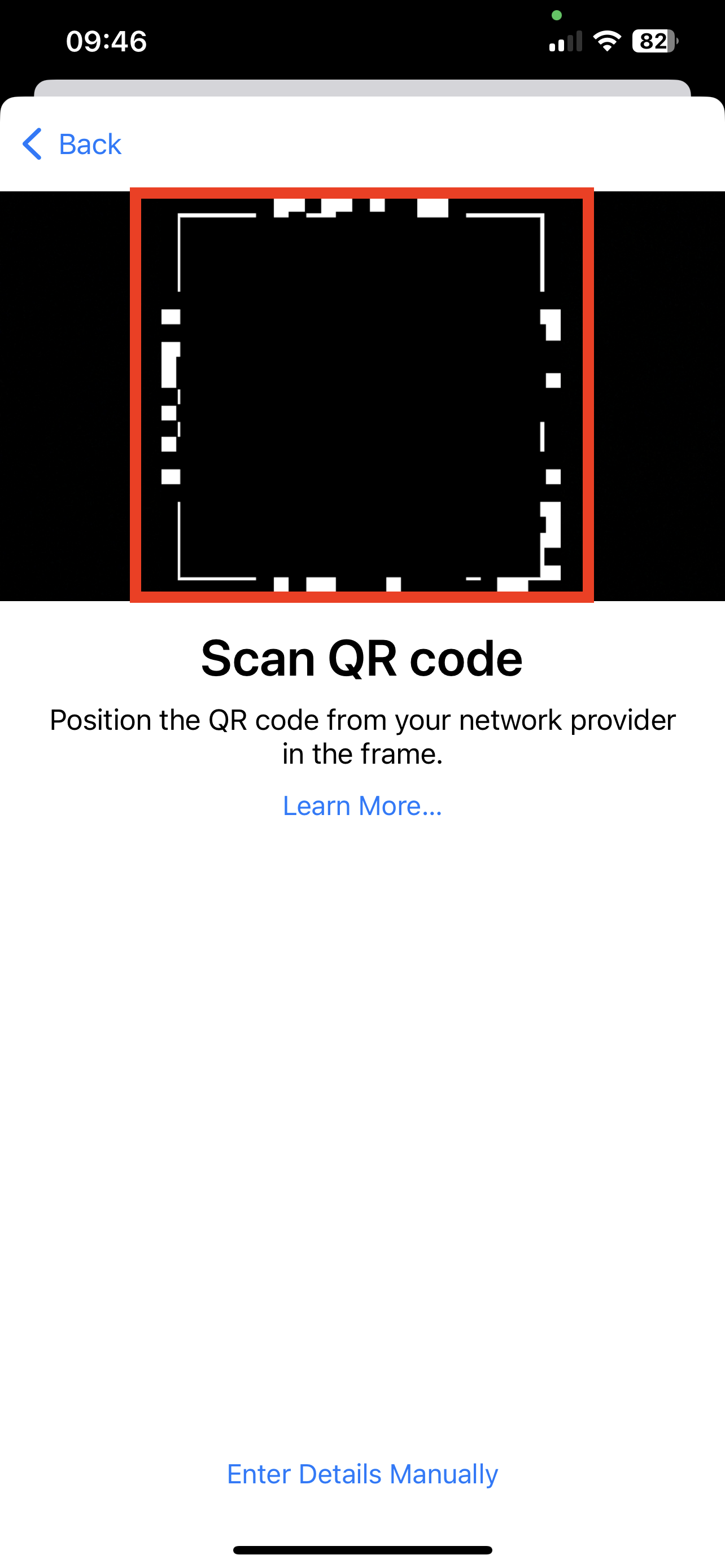 How to install an eSIM using a QR Code on Apple (iOS) Devices ...