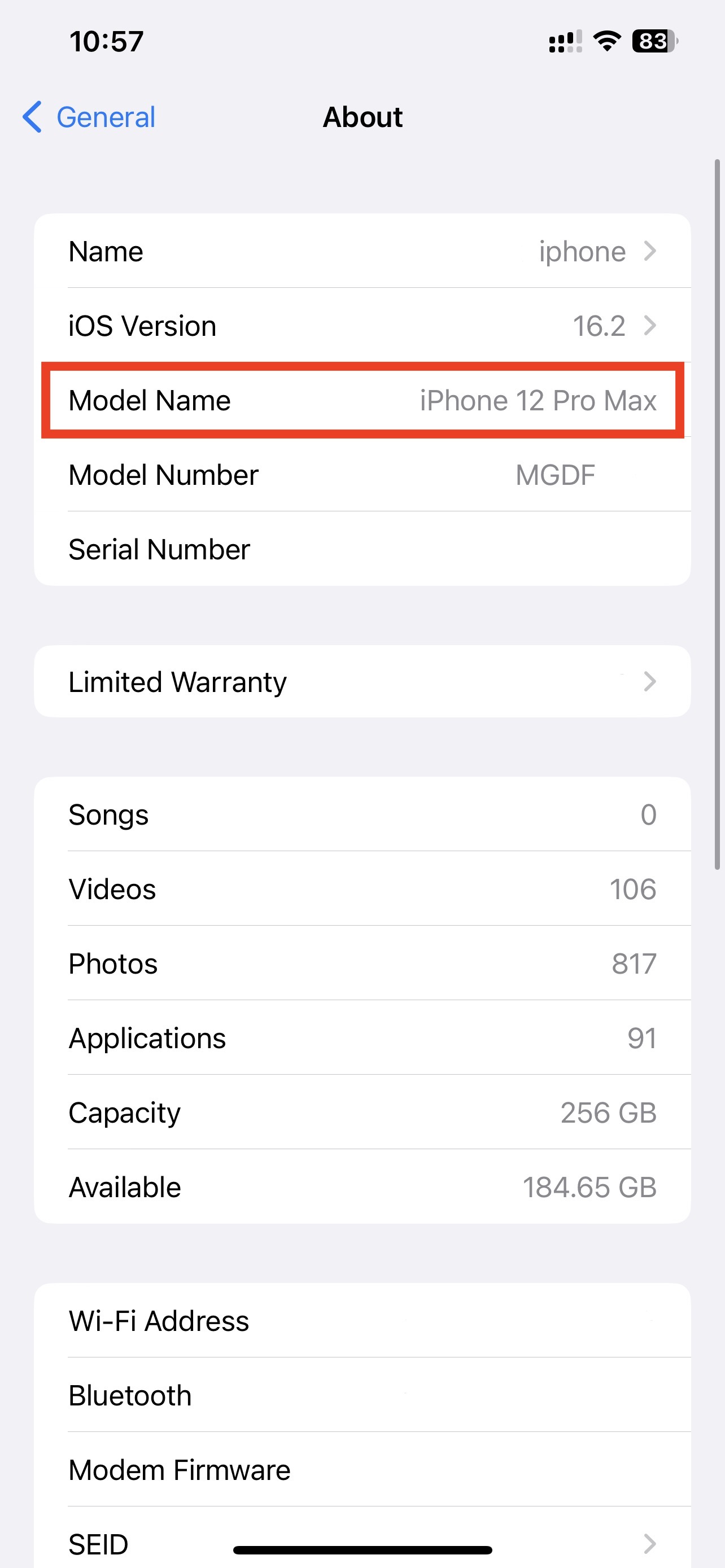 Identify Device Model on Apple (iOS) Devices – Lufthansa eSIM