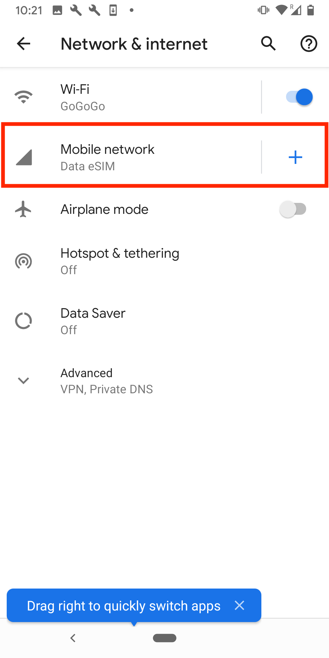 How to install an eSIM using a QR Code on Google Devices – Lufthansa eSIM