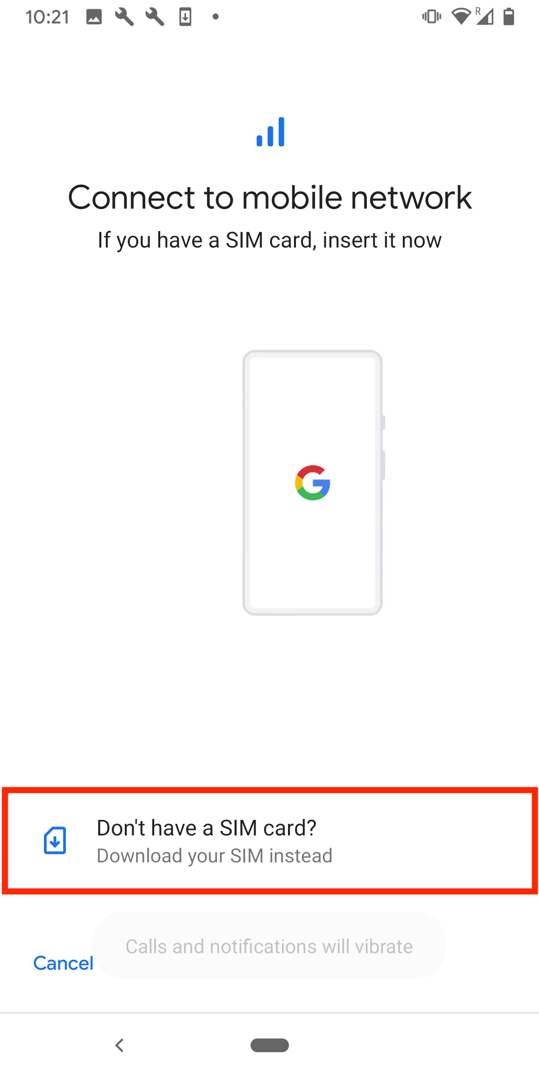 How to install an eSIM using a QR Code on Google Devices – Lufthansa eSIM