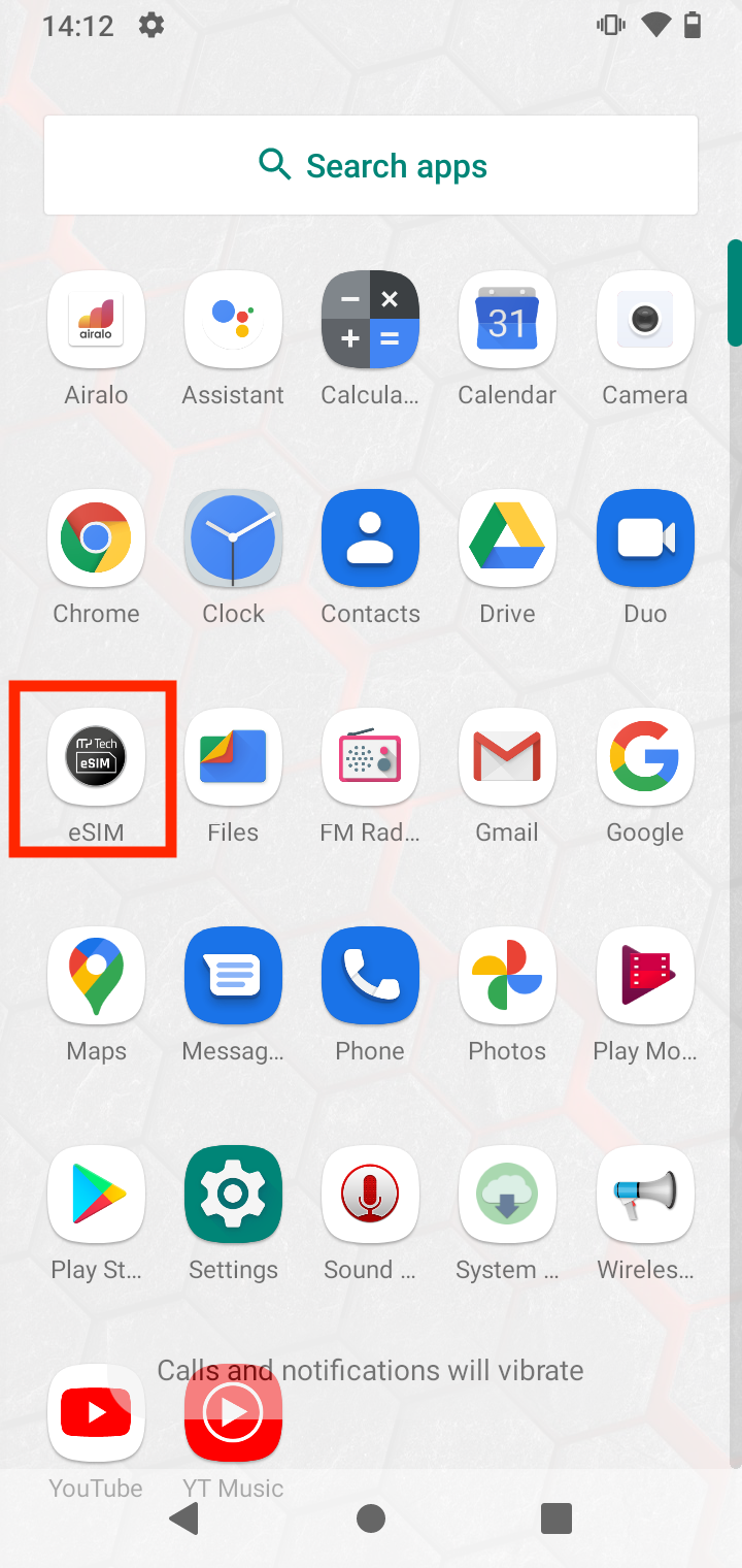Comment installer une eSIM à l'aide d'un code QR sur un appareil Hammer ...